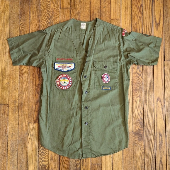 Vintage | Shirts | Vintage 6s 70s Boy Scouts Eagle Scouts Rhode Island ...